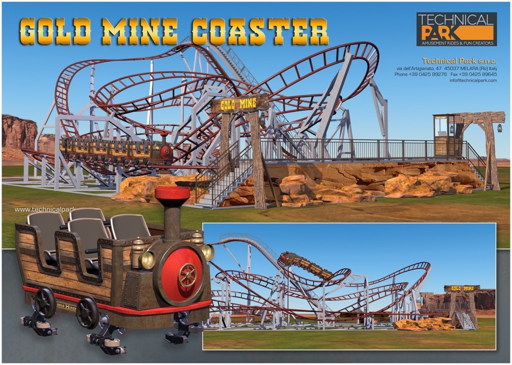 Coaster & Flume - Technical Park - Amusement Rides and amusement rides ...